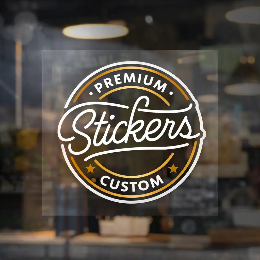 Raam Stickers - Full Colour Permanent voor Binnen | StickerFabriek